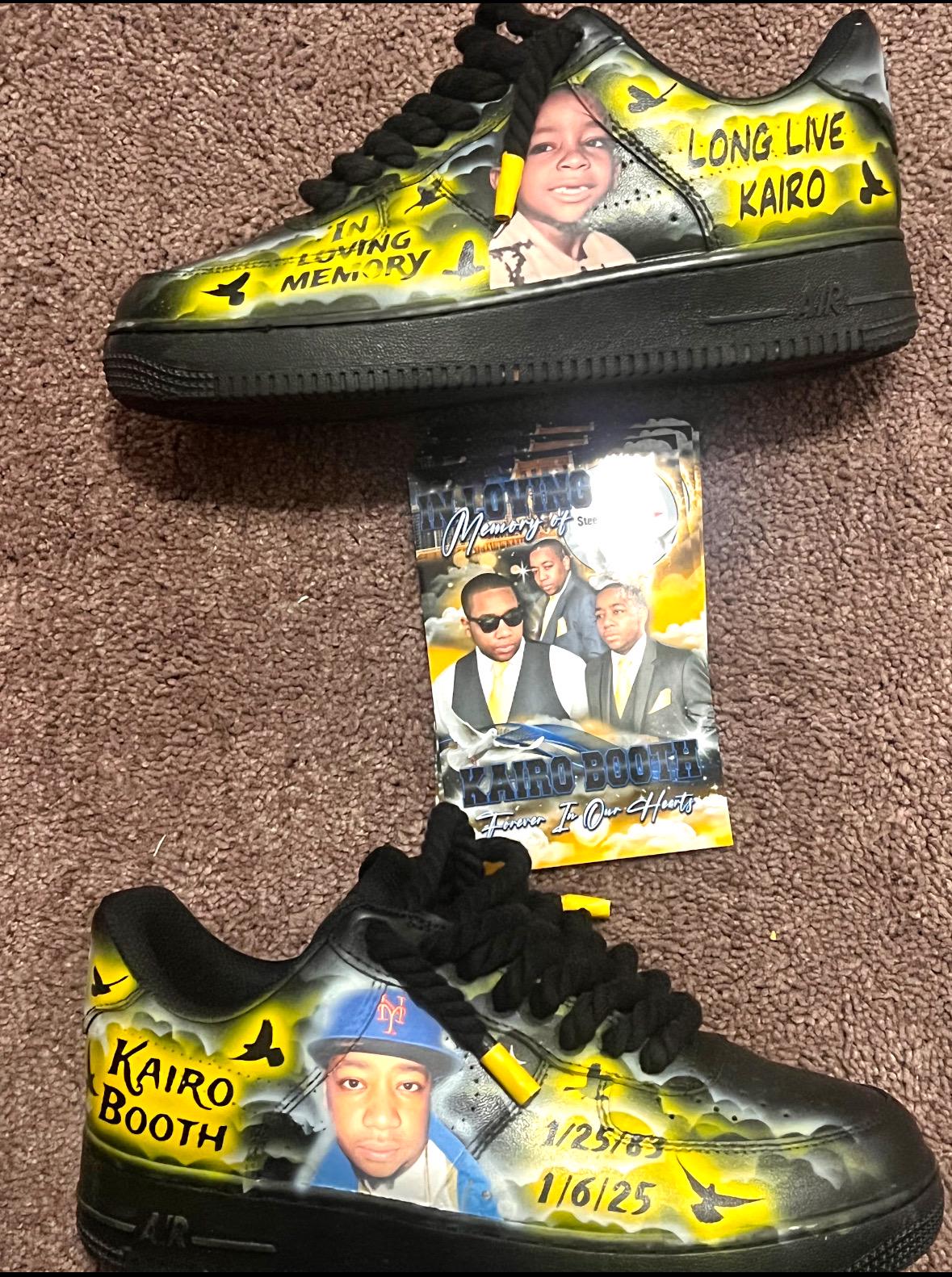 Custom RIP Memorial Af1’s - Etsy