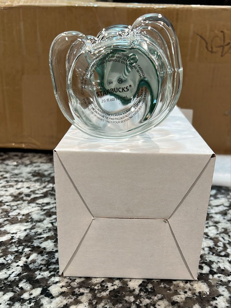 Starbucks Bearista Glass Tumbler – Clear Bear With Beanie Lid, Cozy ...