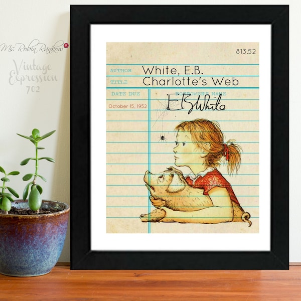Charlotte's Web Book - Etsy