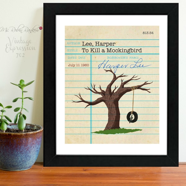 To Kill a Mockingbird Wall Art - Etsy
