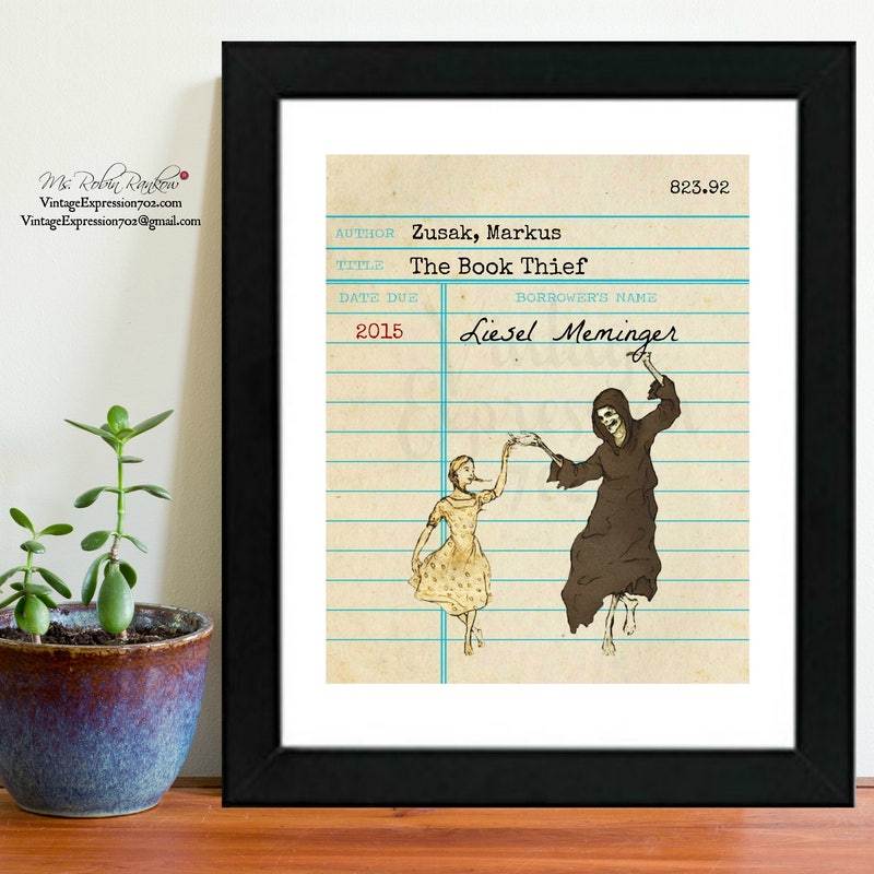 The Book Thief - Etsy