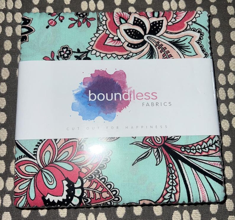 Boundless Fabrics Charm Pack - Quilting Fabric - Cotton & Precut ...