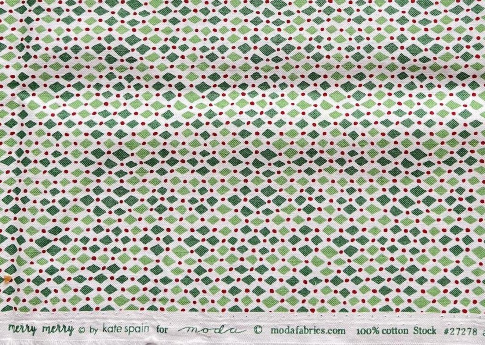 Moda Holiday Charm Pack, Layer Cake, or Yardage - Merry Merry by Kate ...