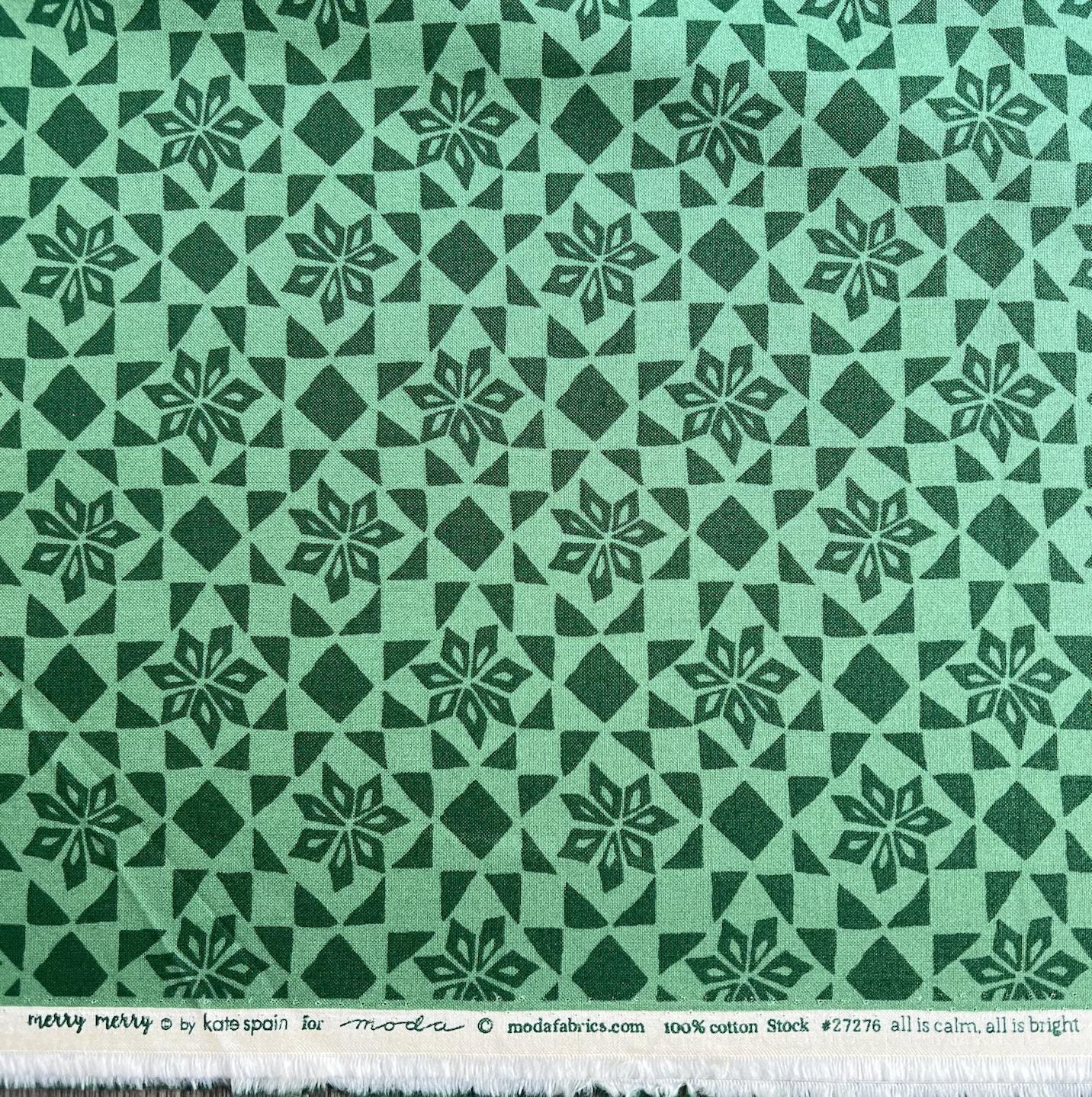 Moda Holiday Charm Pack, Layer Cake, or Yardage - Merry Merry by Kate ...