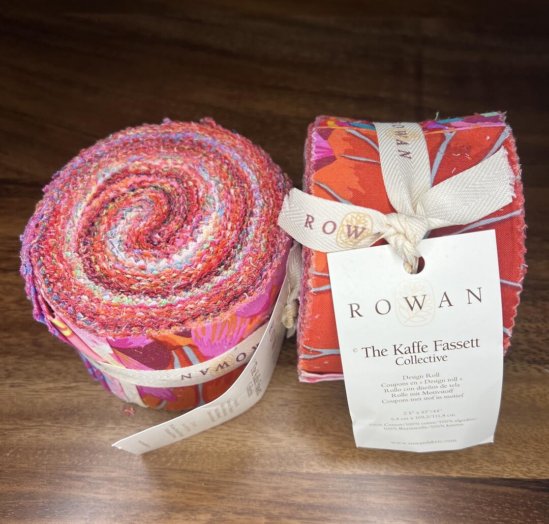 Rowan Jelly Roll - Classics (RED) by Kaffe Fassett - 30 Pc Design Roll ...
