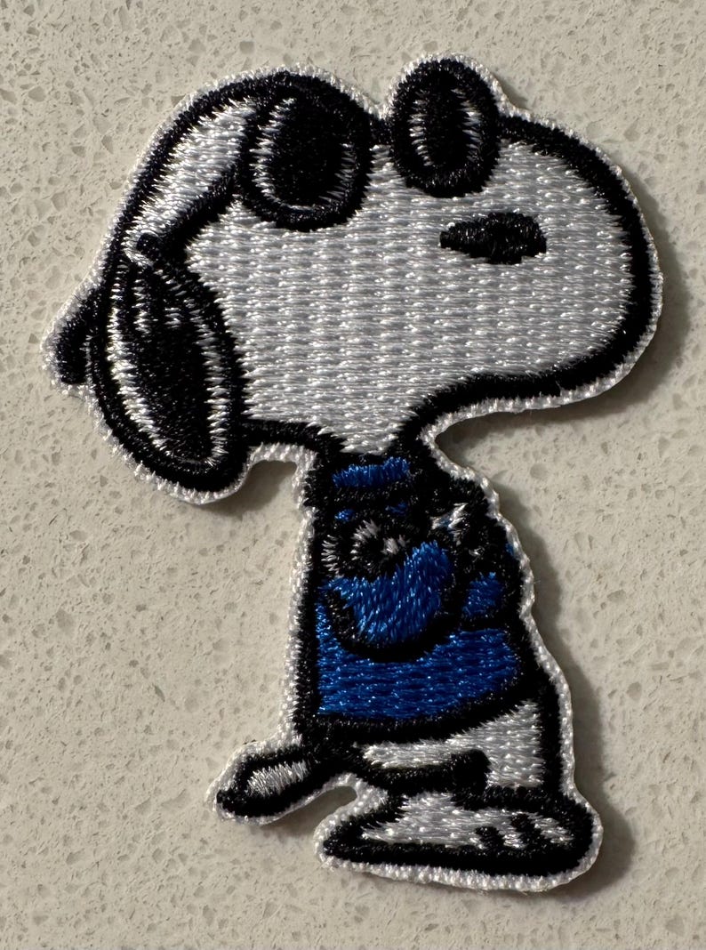 Peanuts Snoopy Embroidered Patches **iron on or Sew On - Etsy