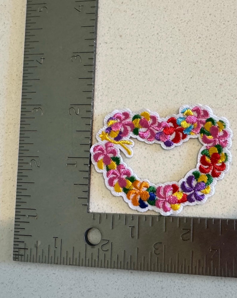 Embroidered “ALOHA” Hawaiian/summer Style Patches - Iron on or Sew On ...