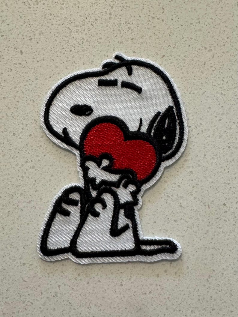 Peanuts Snoopy Embroidery Patches *iron on or Sew On - Etsy