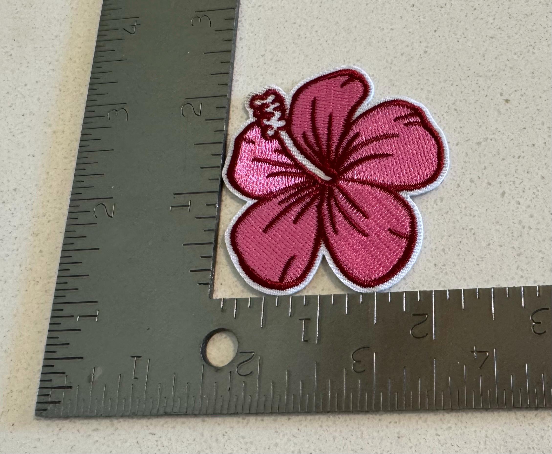 Embroidered “ALOHA” Hawaiian/summer Style Patches - Iron on or Sew On ...