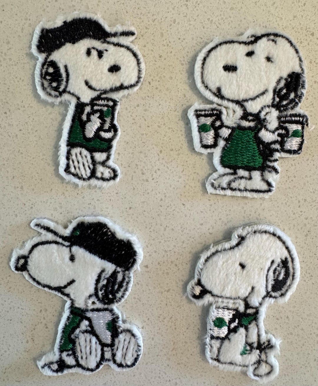 Adhesive Peanuts Snoopy Embroidered Patches - Etsy