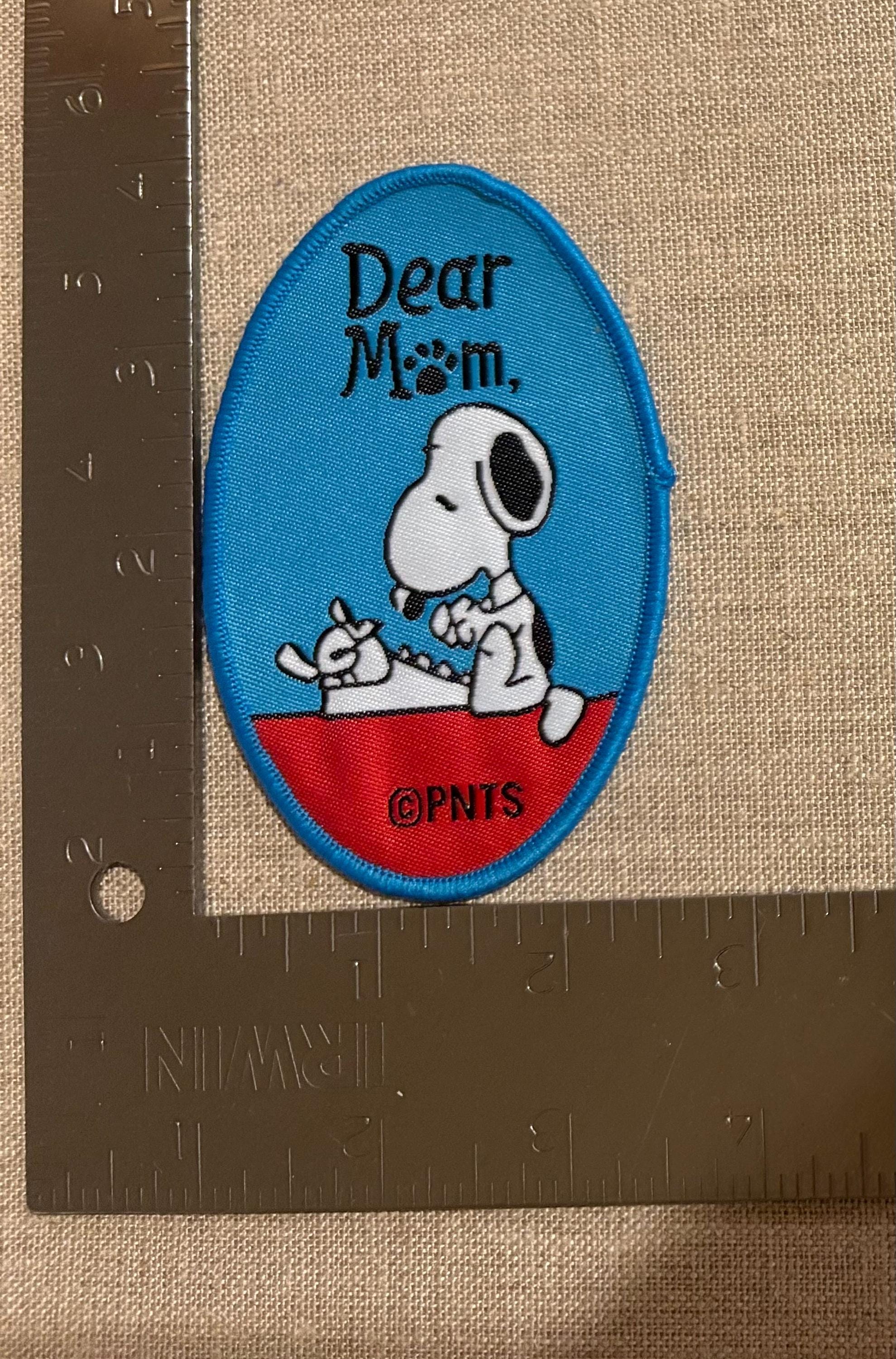 Set of 3 - Peanuts Snoopy Embroidered Patches **sew on ONLY - Etsy