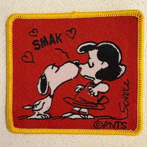 Set of 3 - Peanuts Snoopy Embroidered Patches **sew on ONLY - Etsy