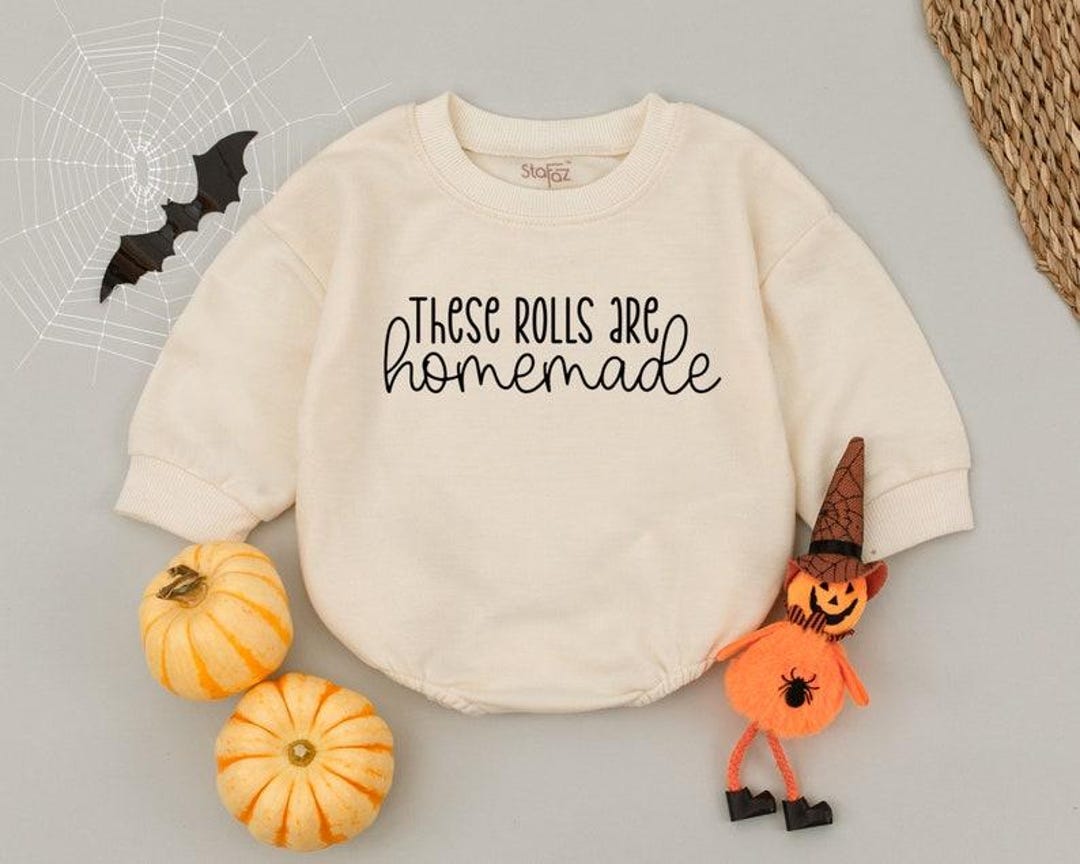 These Rolls Are Homemade Baby Romper - Etsy