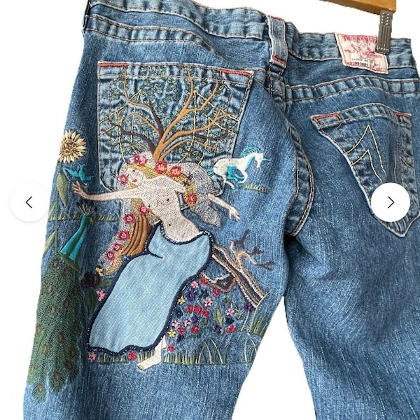 Statue of Liberty Jeans - Etsy UK