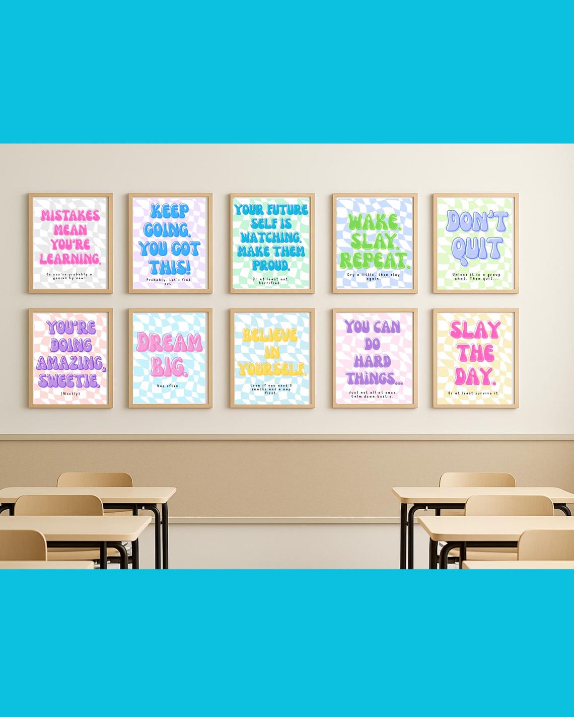 Snarky Motivational Posters | Printable Wall Art for Classrooms & Teens ...