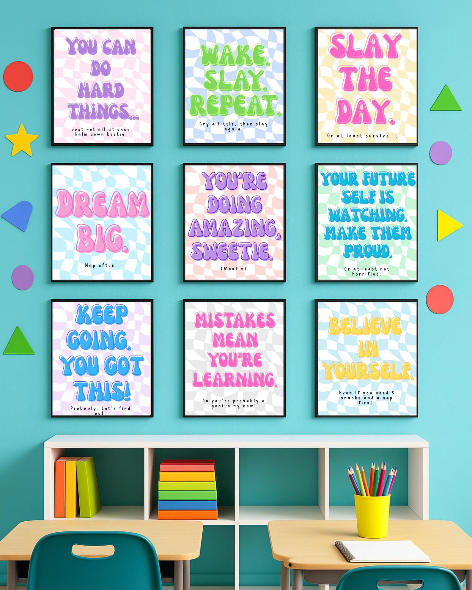 Snarky Motivational Posters | Printable Wall Art for Classrooms & Teens ...
