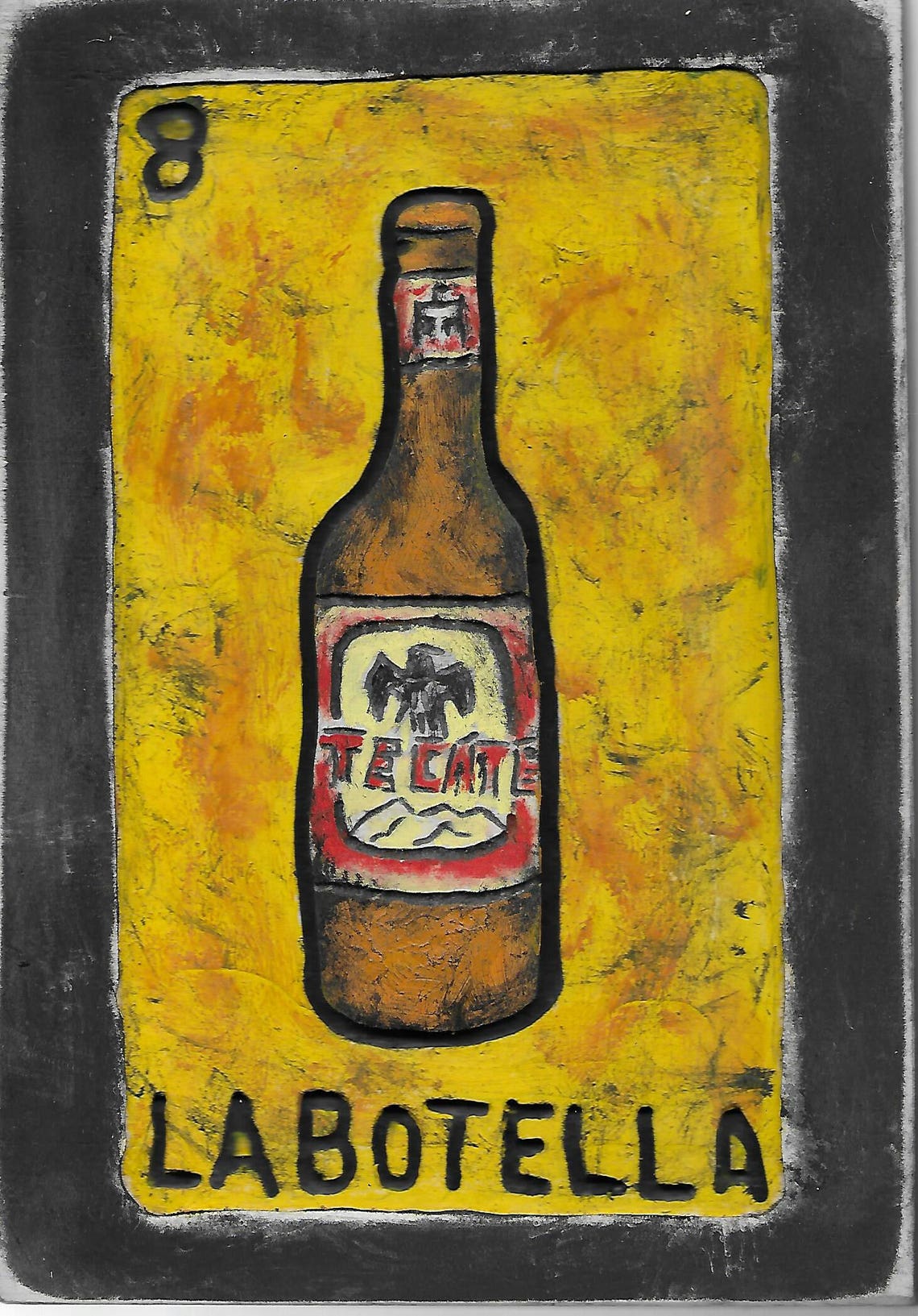 Lotería La Botella Mexican Art Mexican Lottery beer | Etsy