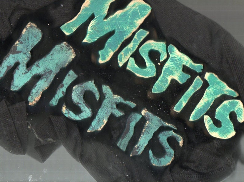 Misfits Logo (letters), Handmade, Wooden Wall Art (made to Order - Pick ...