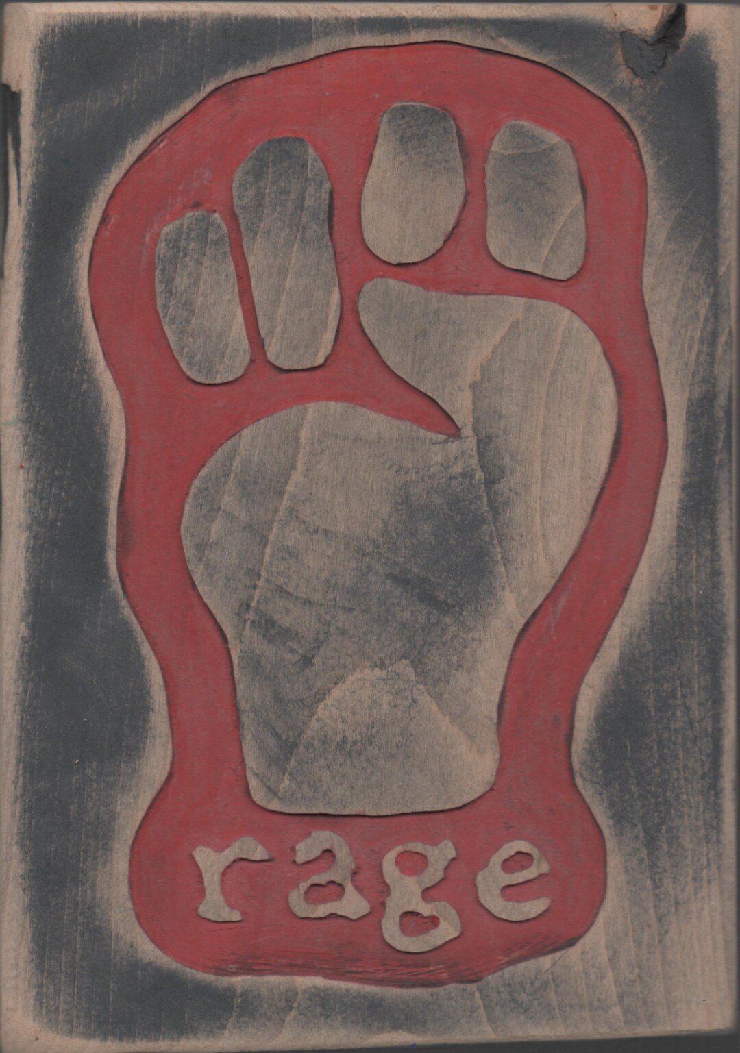 Rage Against the Machine, Handmade Wooden Wall Art, RATM Wood Sign ...