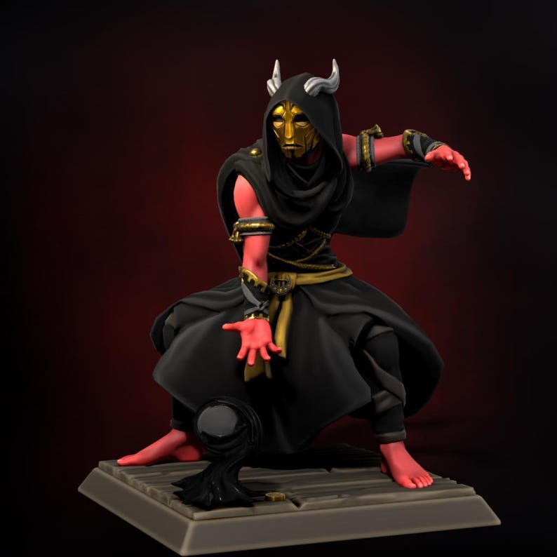 Custom 3D TTRPG Miniature – Hero Forge Style Dnd Character With ...