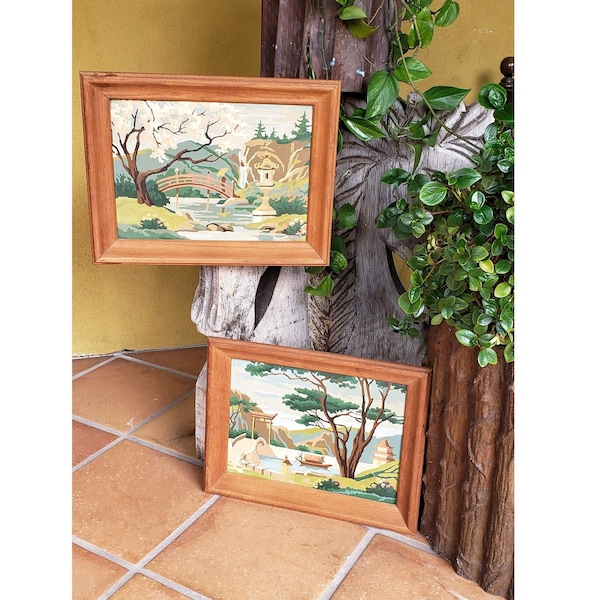 Japanese Paint by Number Vintage - Etsy