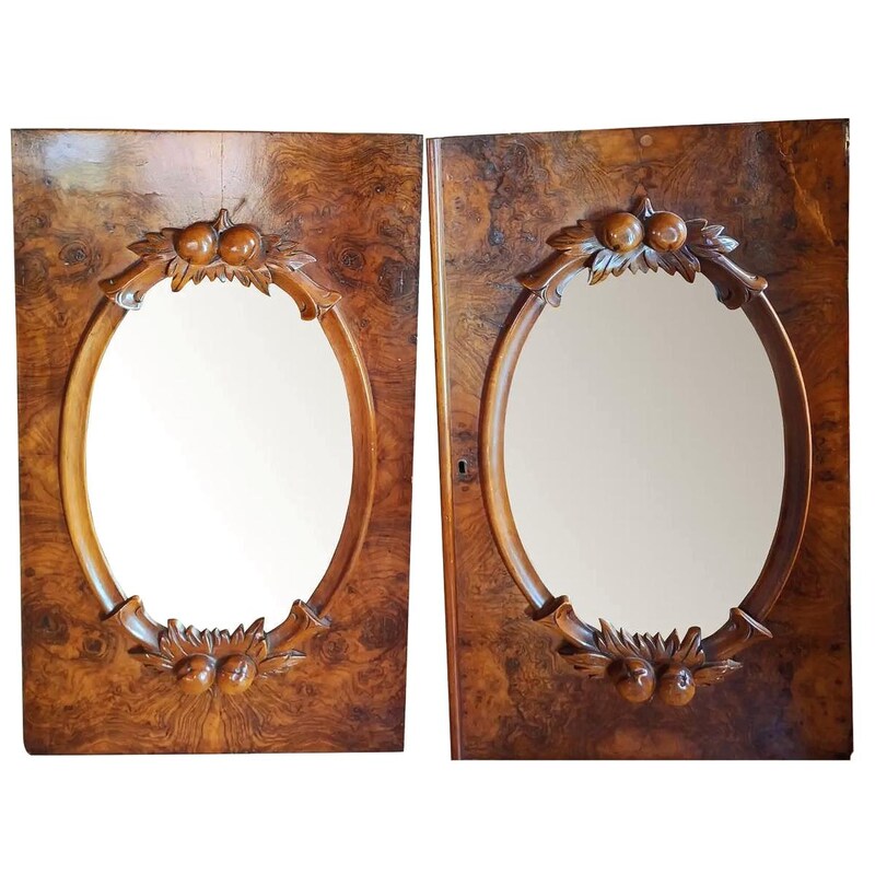 Antique Mirror Panel - Etsy