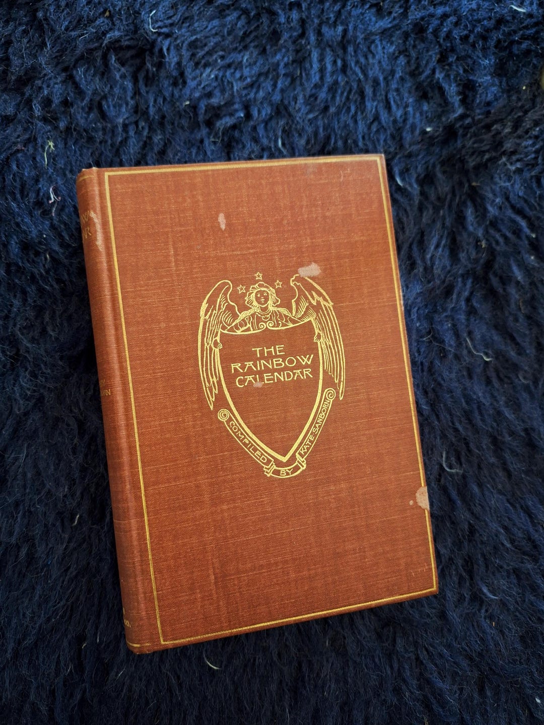 Antique "the Rainbow Calendar" by Kate Sanborn 1899 Poetry Book, Poem A ...