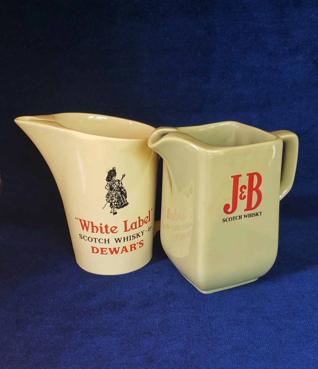 Pair of English 50's/60's Bar Pitchers - Wade Regicor Made in England ...