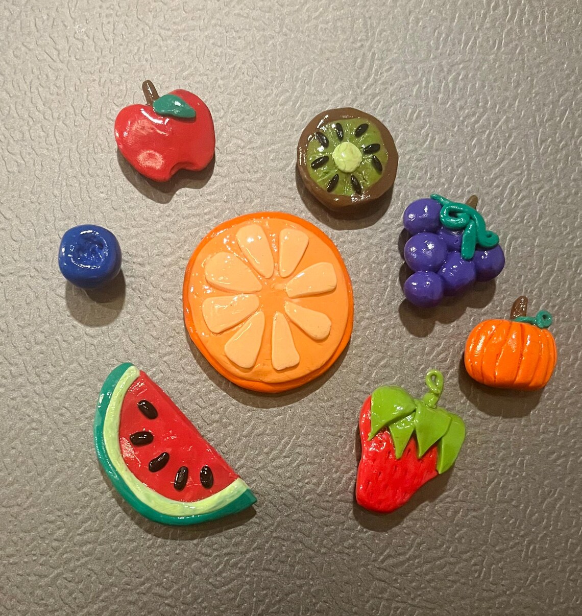 Handmade Clay Magnets (pick 3) - Etsy