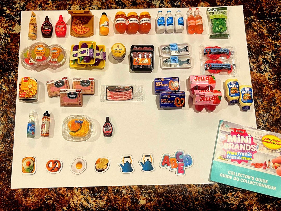 Mini Brands Fill the Fridge - Etsy