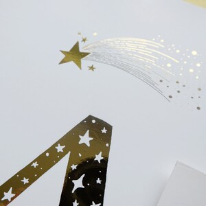 A6 Personalised Shooting Star Alphabet Print - Gifts for Kids ...