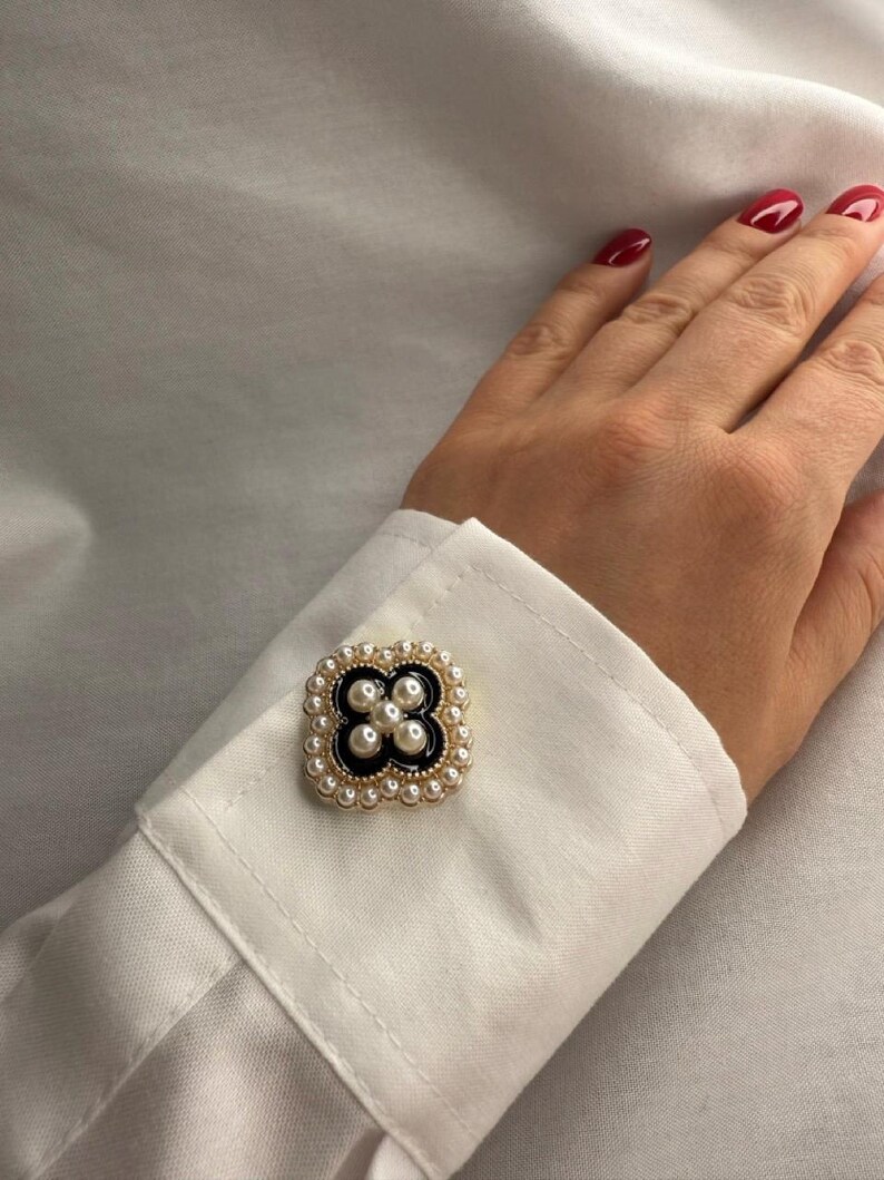 Buttons Buttons Cover Gold Button Covers Pearl Buttons for Clothing ...