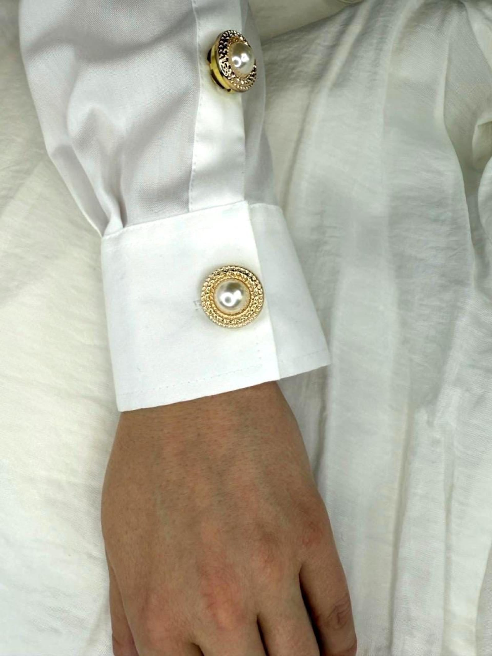 Buttons Buttons Cover Gold Button Covers Pearl Buttons for Clothing ...