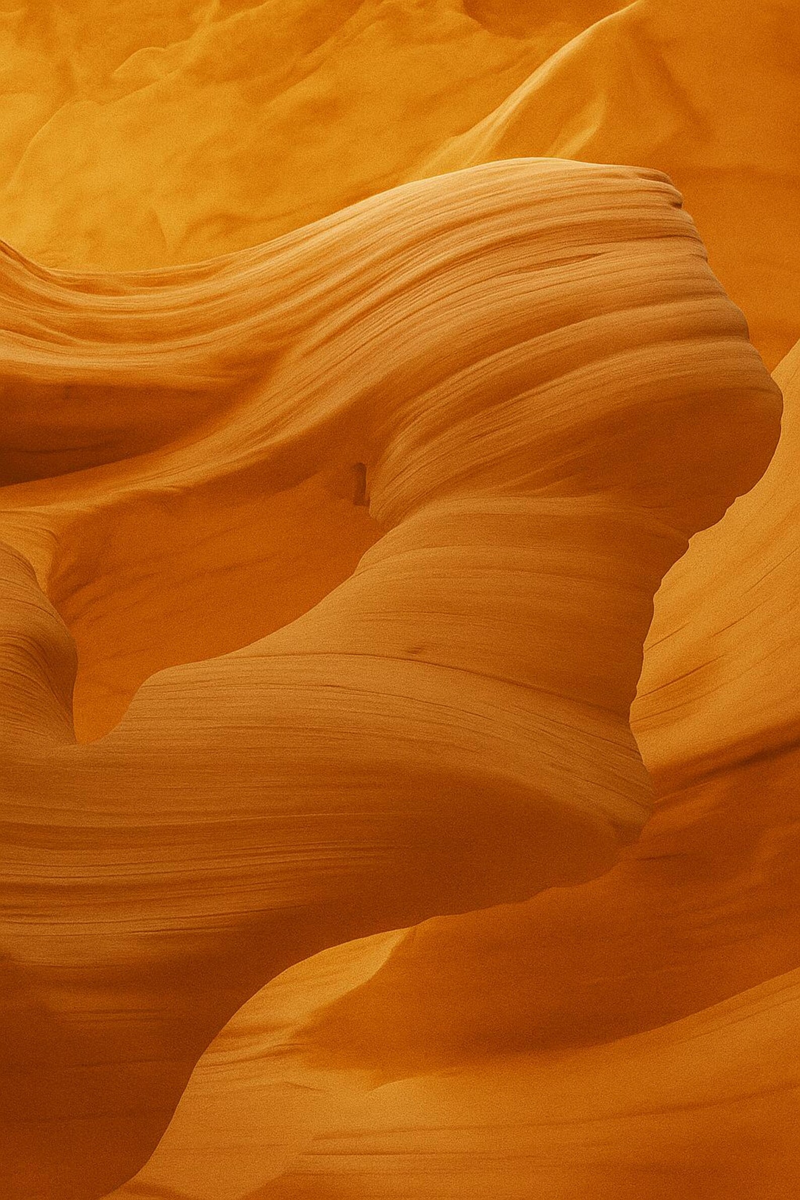 Canyon Wave Sculpture – Southwestern Slot Canyon Wall Art, Warm Earth ...