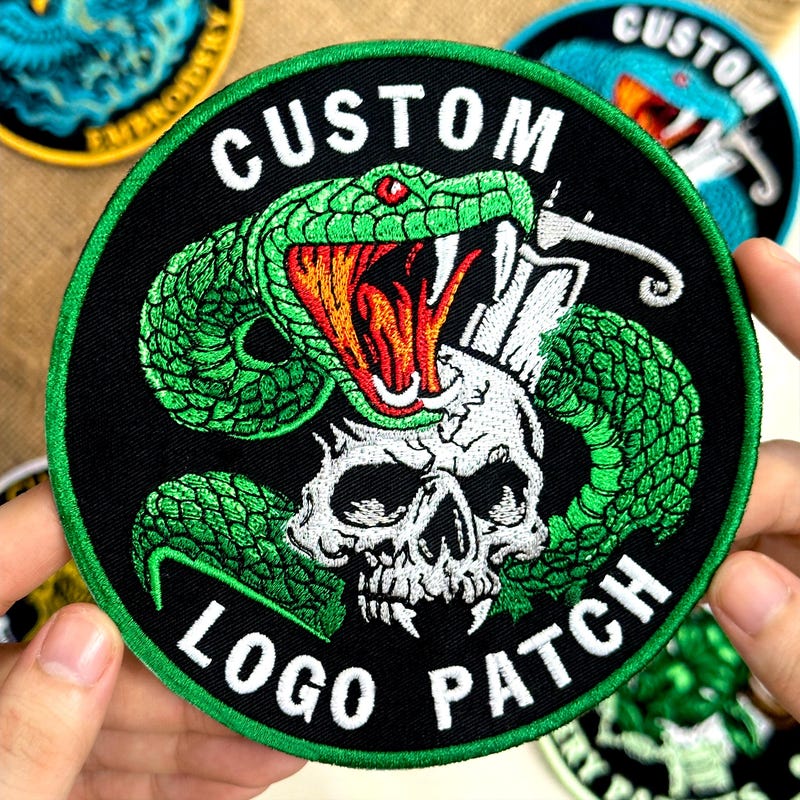 Black Apparel Iron Patch - Etsy