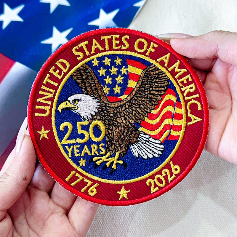 4th of July Iron Patch - Etsy