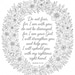 Isaiah 41:10 Bible Verse Coloring Page – Floral Wreath Scripture Art ...
