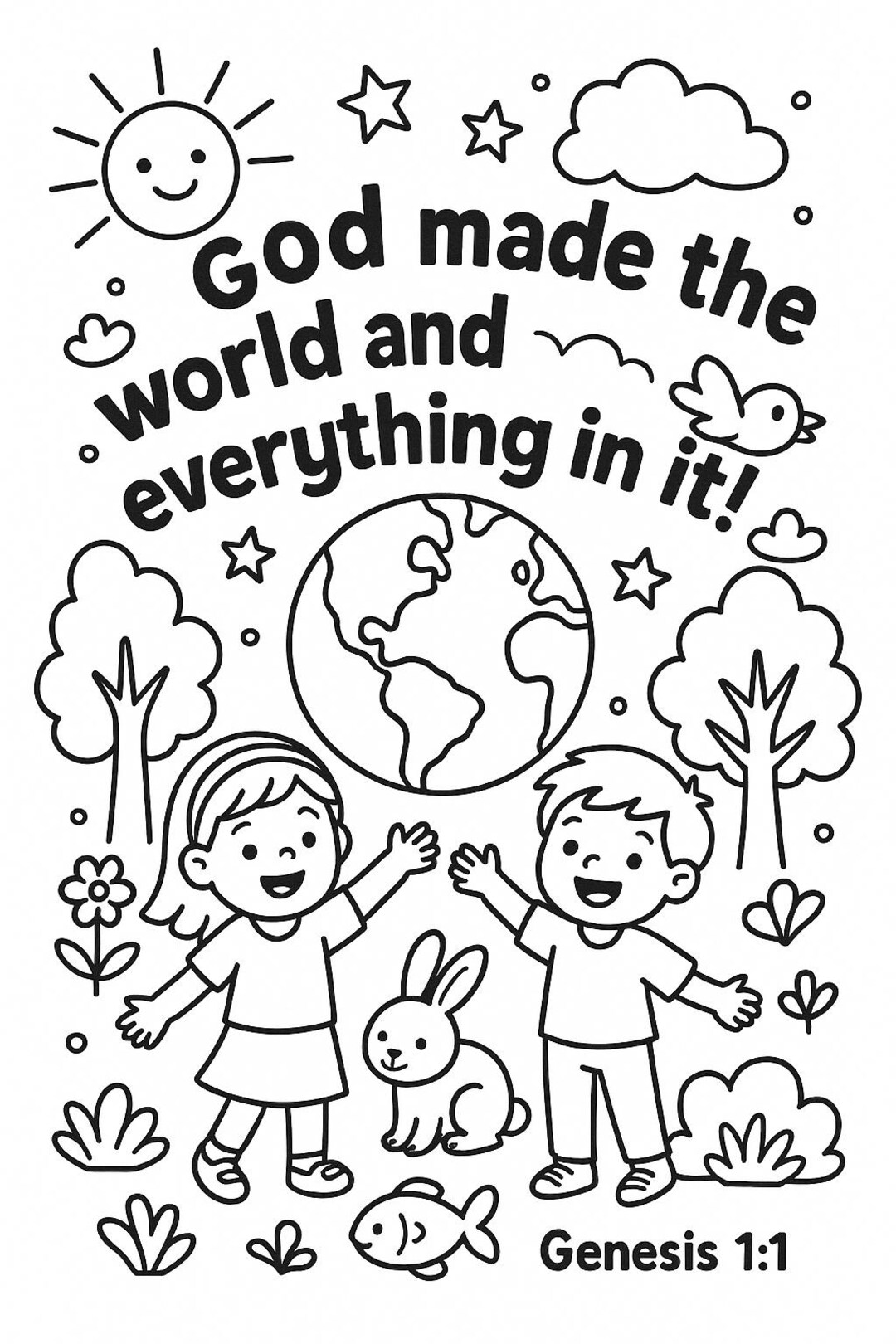 Genesis Coloring Sheet 2025 Genesis Coloring Sheet 2025