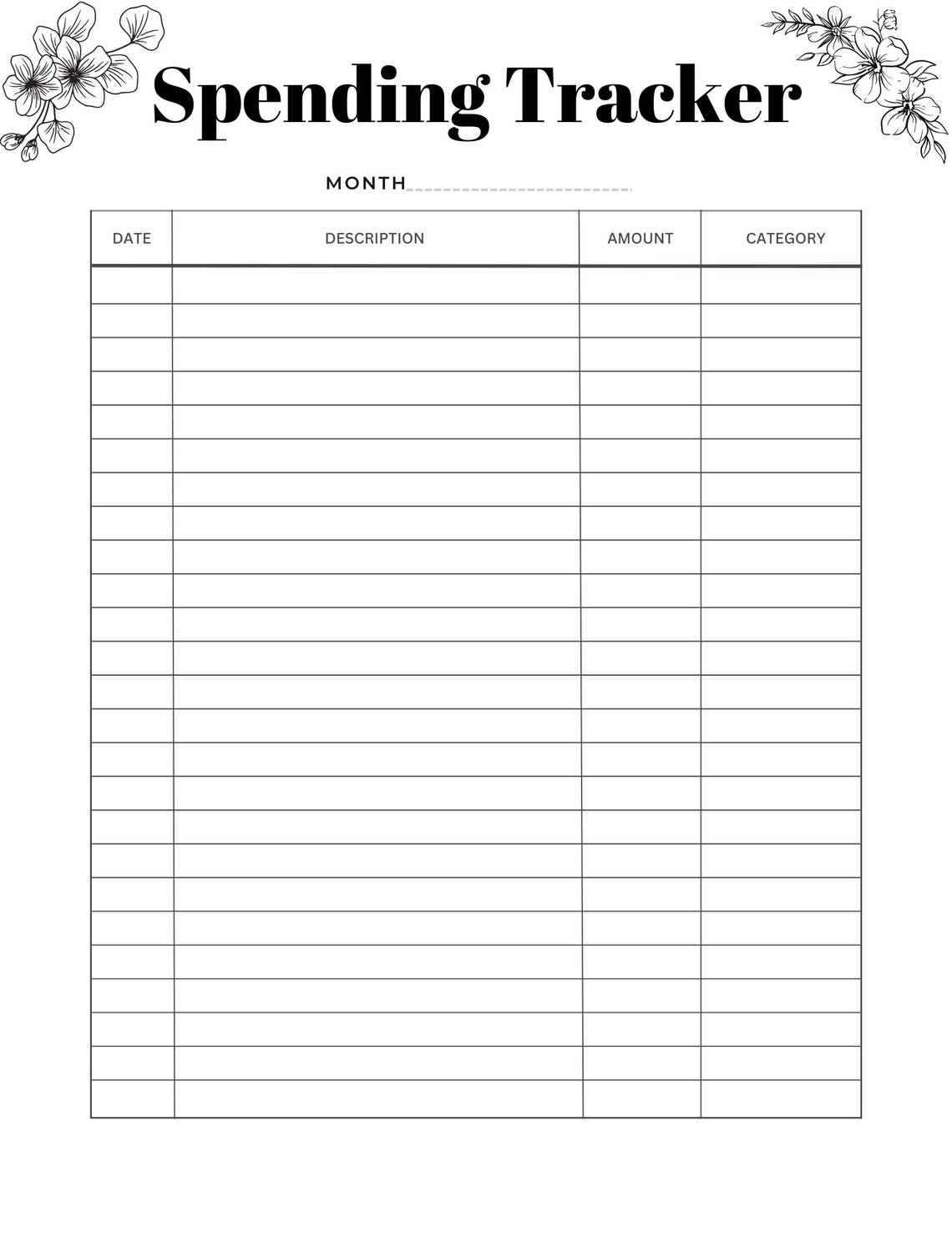 Monthly Budget Planner Tool | Paycheck-to-paycheck Planning Sheet ...