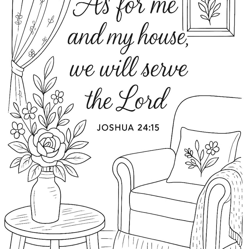Joshua 24 15 - Etsy