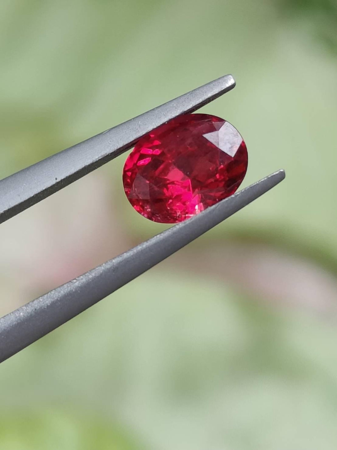 Reserved Listing Unheated Pigeon Blood Red Ruby Loose Gemstone ...