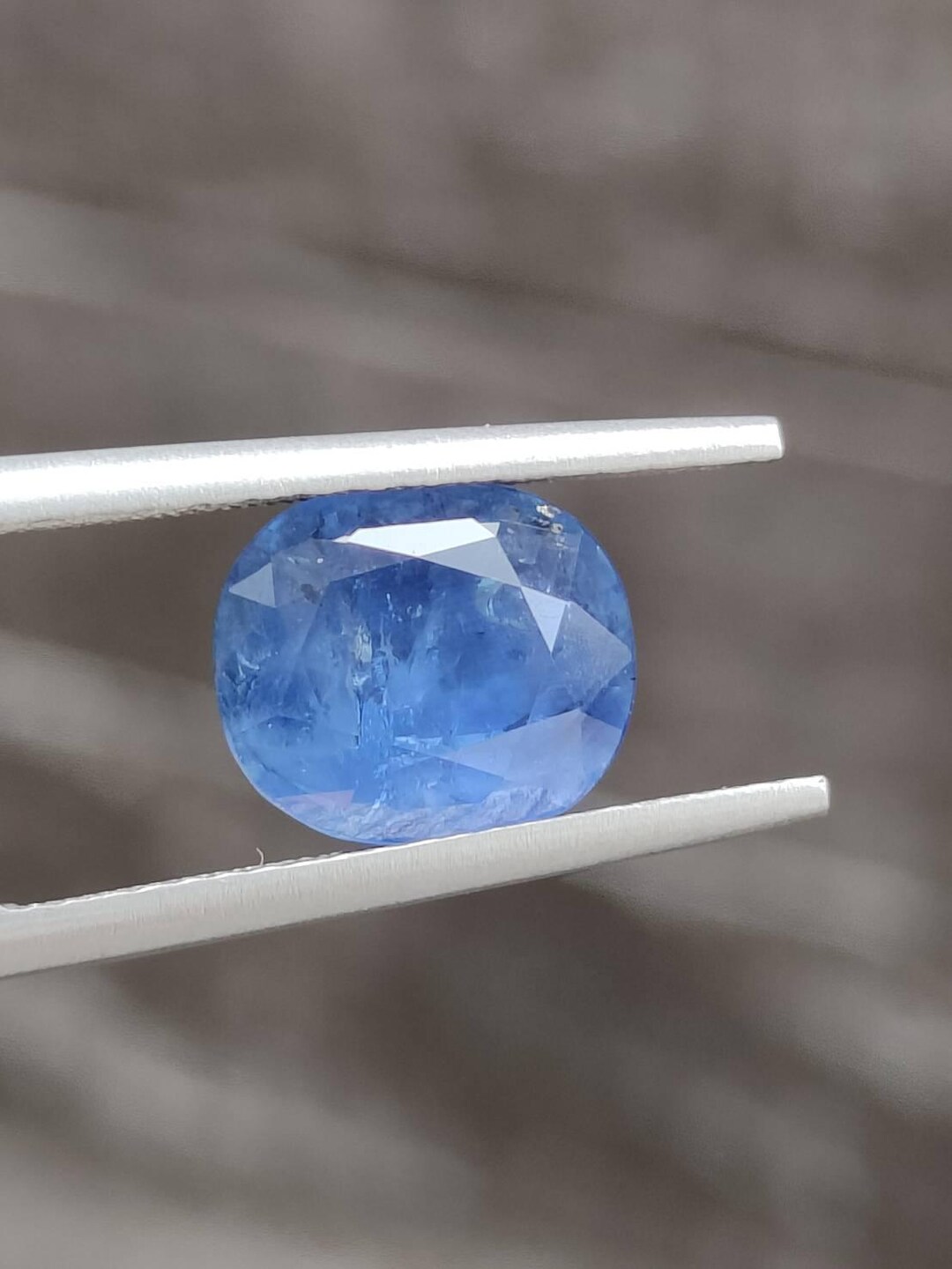Blue Sapphire With Natural Inclusions, Standard Heat, 3.27ct. - Etsy