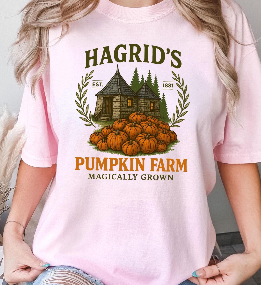 Hagrid's Pumpkin Farm PNG, Magically Grown Halloween Digital Download ...