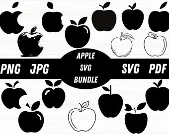Apple SVG / School SVG / Teacher Svg / Apple Clipart / Cut Files ...