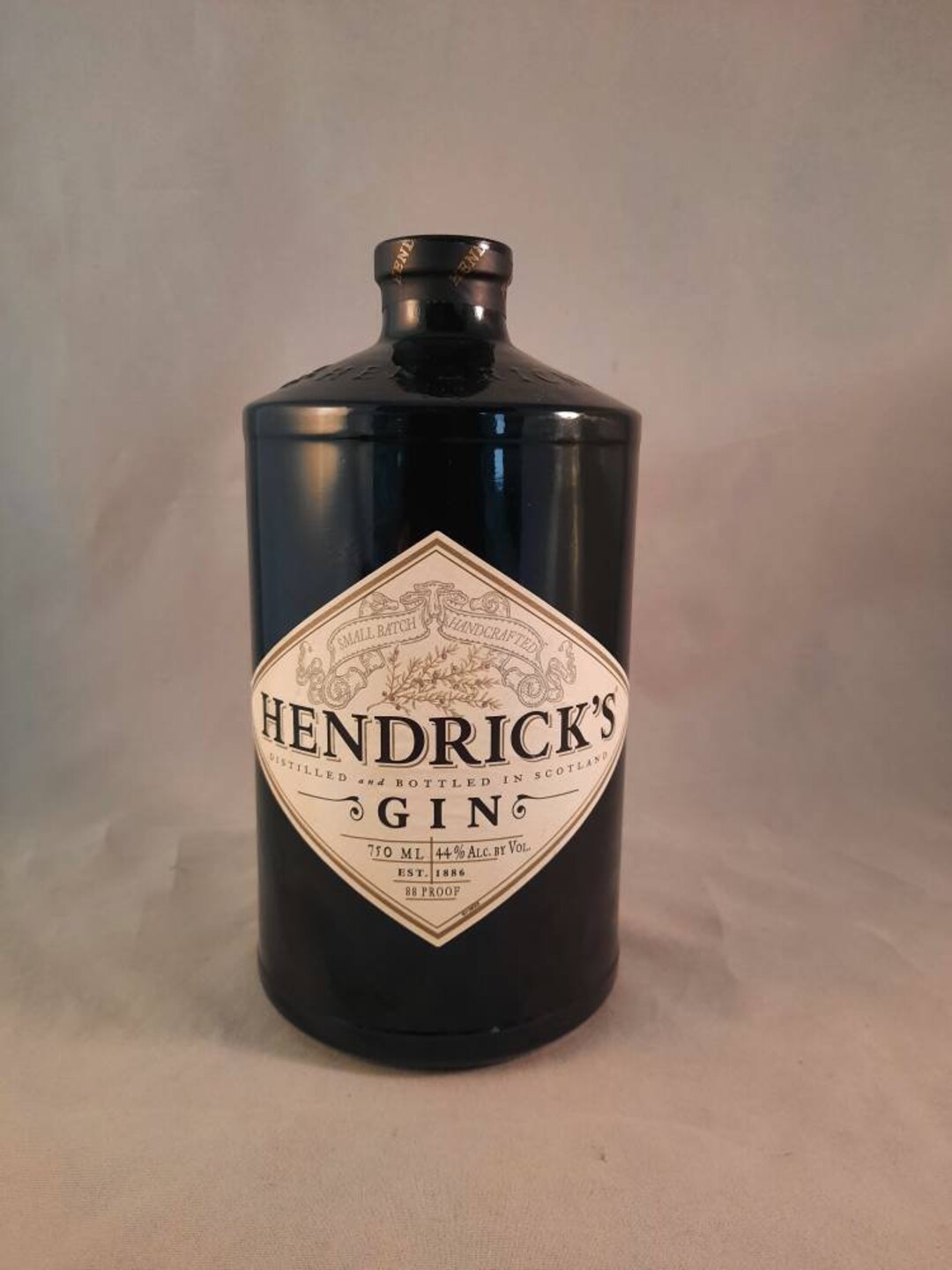 Empty 750ml Hendrick's Gin Bottle - Etsy
