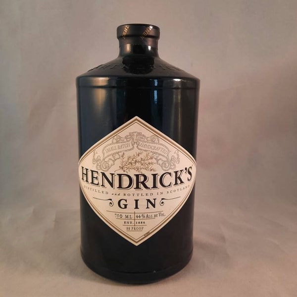 Hendricks Gin Bottle - Etsy