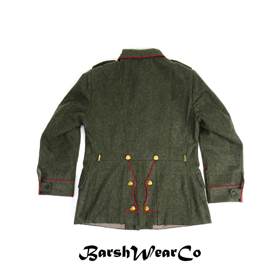 Imperial German Prussian Feldrock: Red Piping Wool Tunic - Etsy