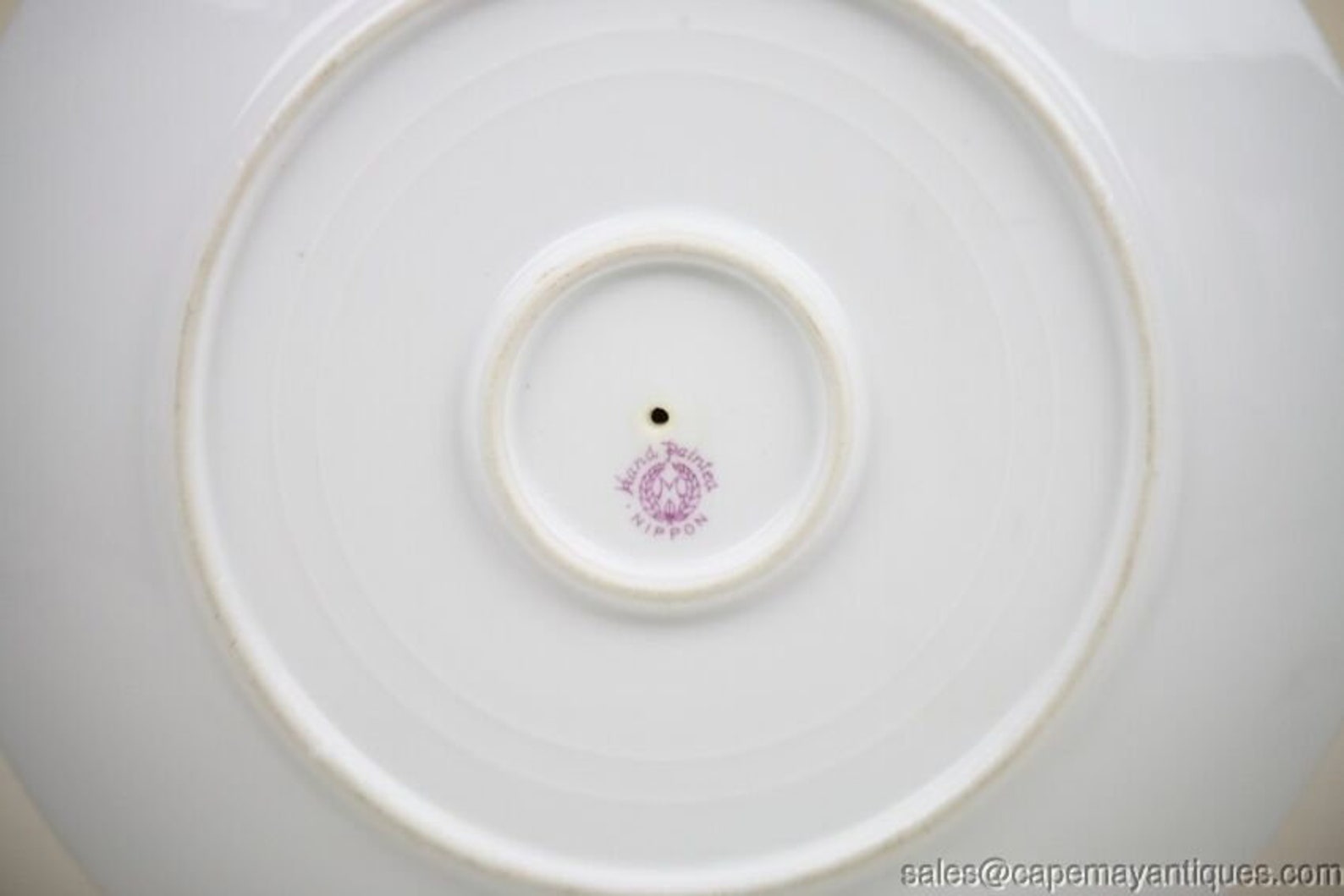 Nippon China Serving Plate Tray Raised Tiered Round Center - Etsy