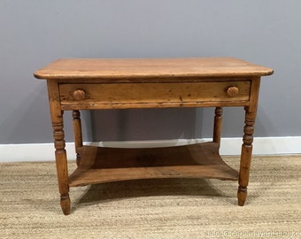 Primitive End Table - Etsy