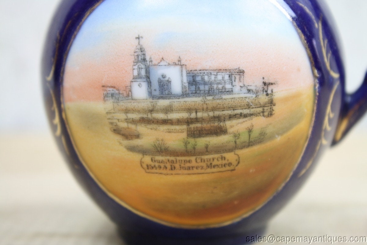 Guadalupe Church Mexico Pitcher Cathedral Souvenir Wheelock | Etsy